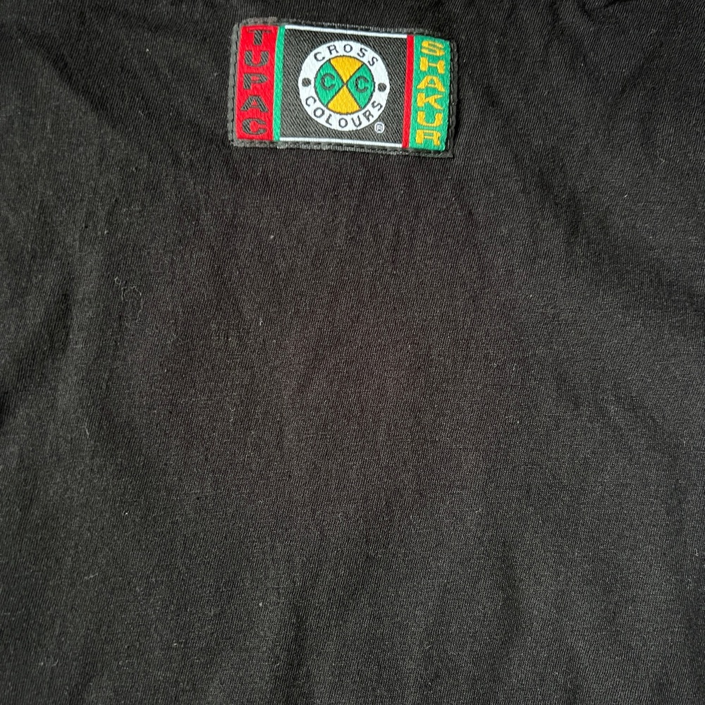 New Tupac Shakur X Cross Colours T-Shirt Medium - Gem